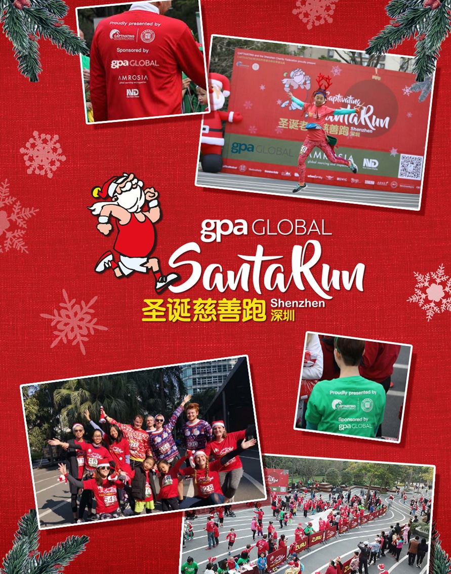 Captivating International's charity Santa Run